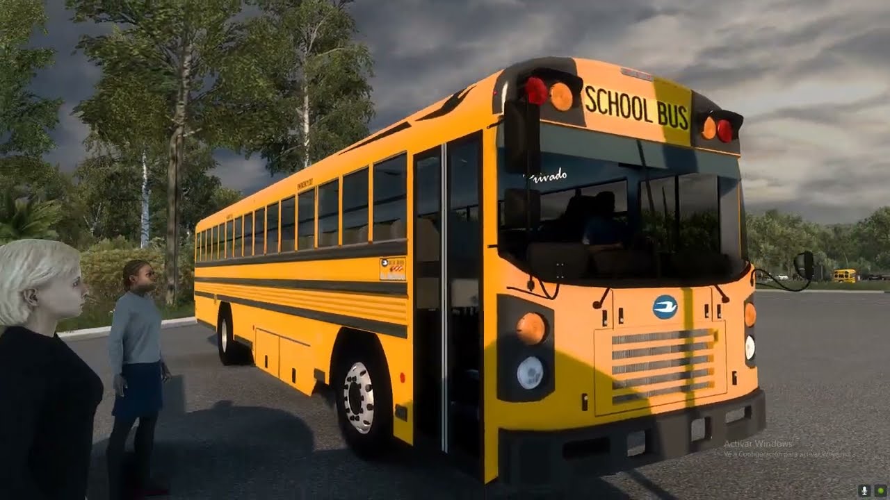 Blue Bird All American T3 2016 School Bus 1.0 - ATS