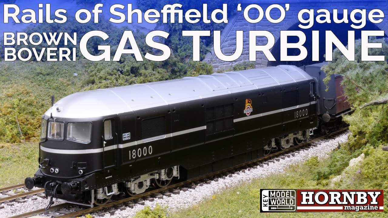 HM174: Rails of Sheffield gas turbine 18000 for 'OO' gauge