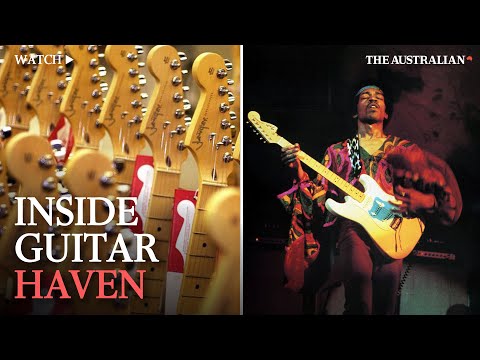 Inside the biggest Fender guitar shop in the world