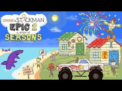 A Book Of Season Summer - Draw A Stickman: Epic 2 [Full Gameplay]