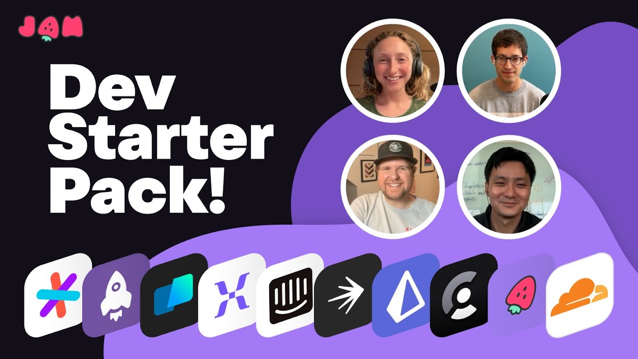 Building Jam: Launching Dev Starter Pack - Live from PodRocket