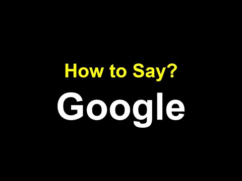 How to Pronounce Google – Correct Pronunciation