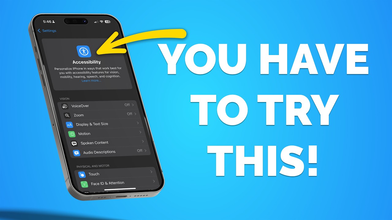 8 INCREDIBLE things your iPhone can do RIGHT NOW! (Accessibility Features)