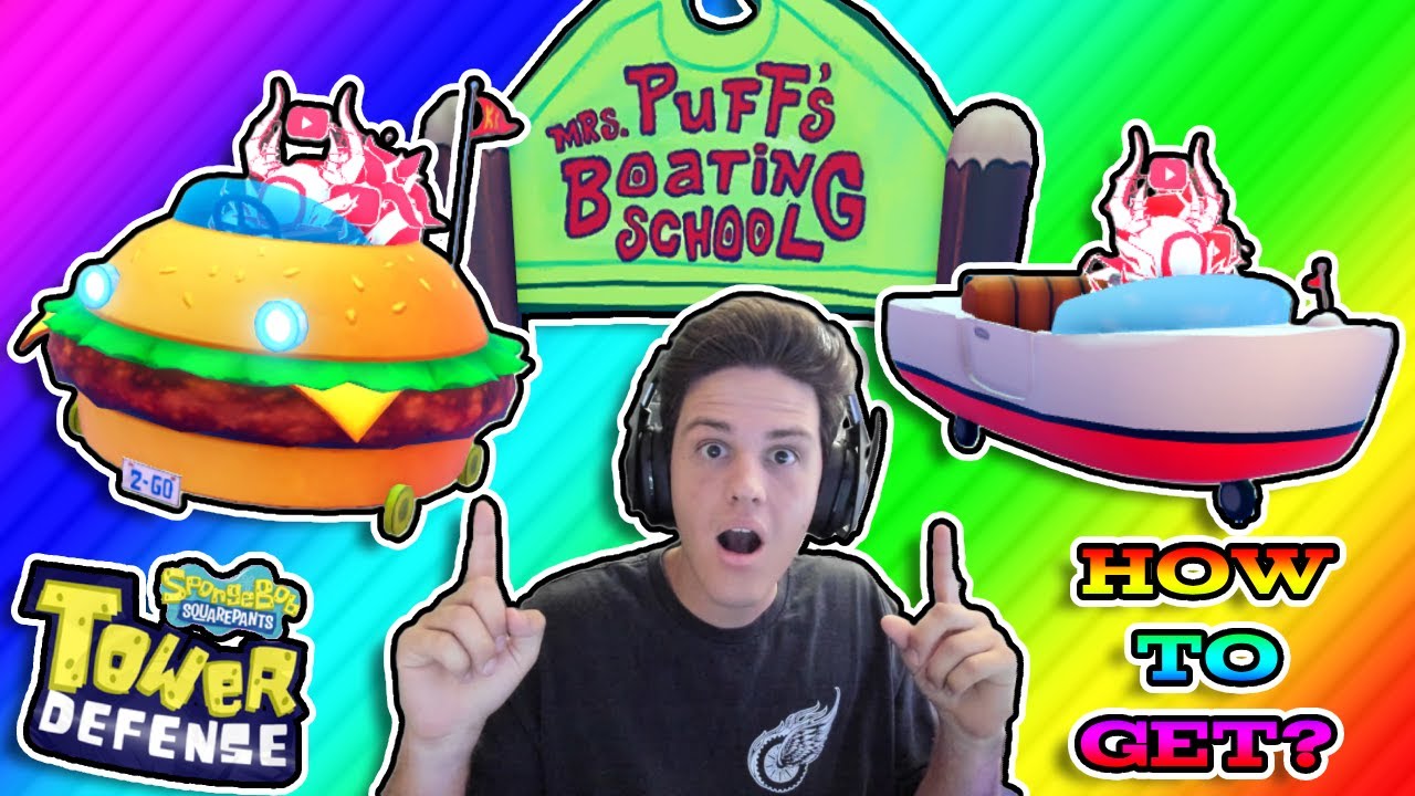 How to Get MOUNTS In SpongeBob Tower Defense!!! New MOUNT SHOP With New PATTY WAGON And BOATMOBILE!!