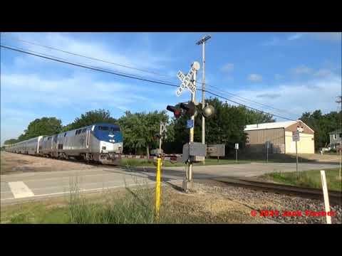 Amtrak Empire Builder Train 7 Through West Salem, WI - CP Tomah Sub