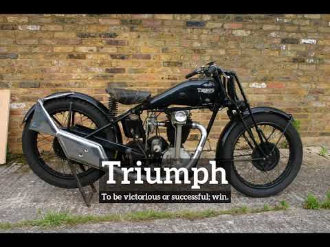 What is Triumph? | How Does Triumph Look? | How to Say Triumph in English?