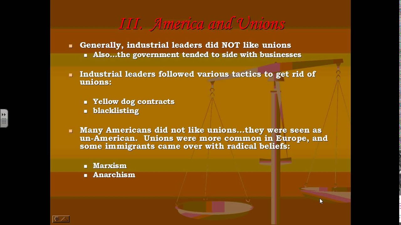 Unit 5 PPT 3:  Unions