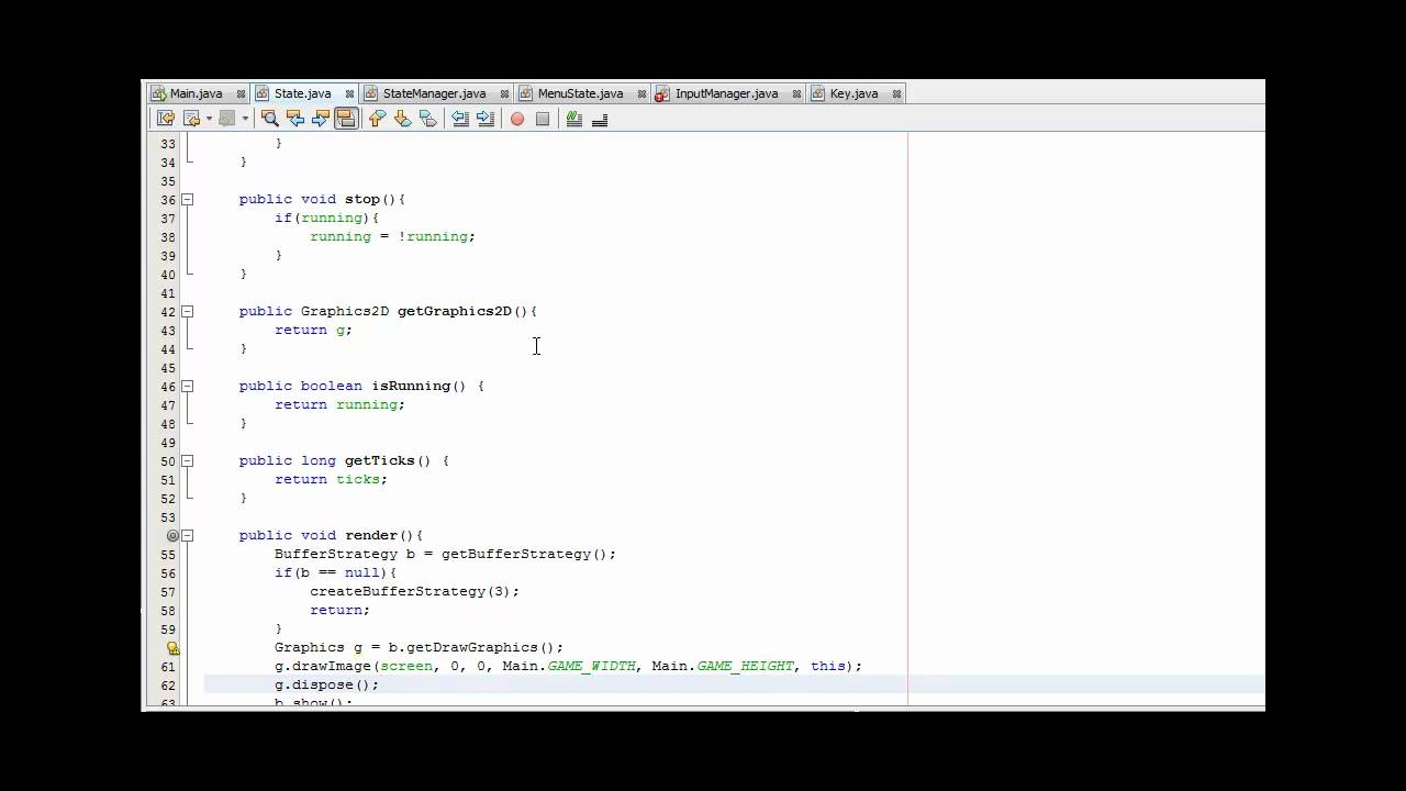 Input Manager - #6 - General Java Game Development Tutorials