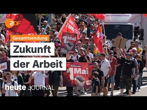 heute journal vom 01.05.2025 Abkommen zwischen USA und Ukraine, Demonstrationen, Rentenreform