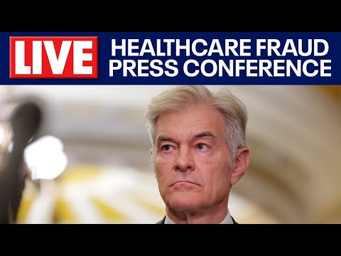 DOJ press conference with Dr. Mehmet Oz on healthcare fraud