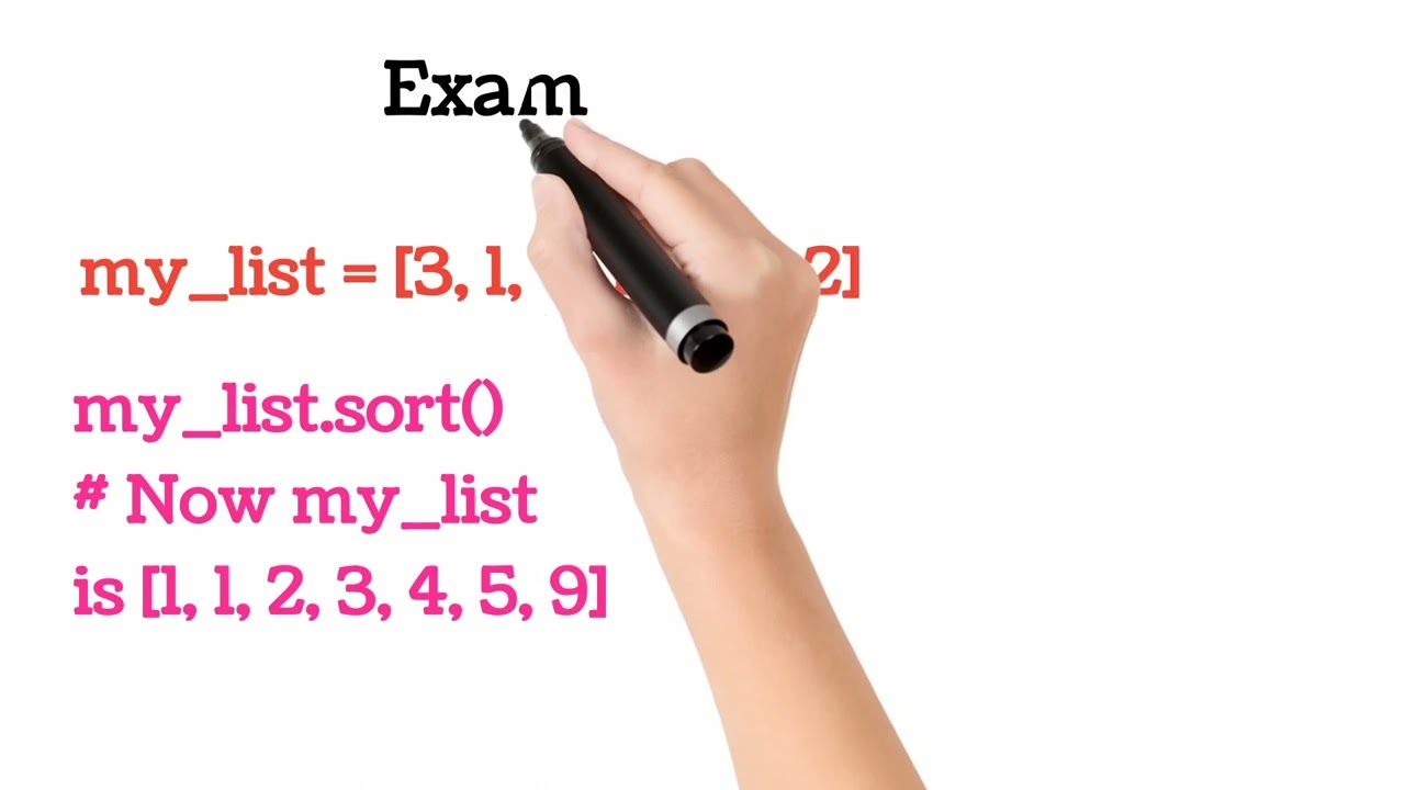 Sort( ) and Sorted in Python | Class 12 CBSE Computer Science with Python|Built-in function for list