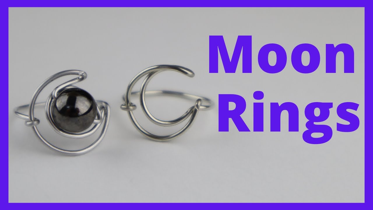 DIY Moon Ring: Day 9 of the 10-Day Wire Ring Making Challenge