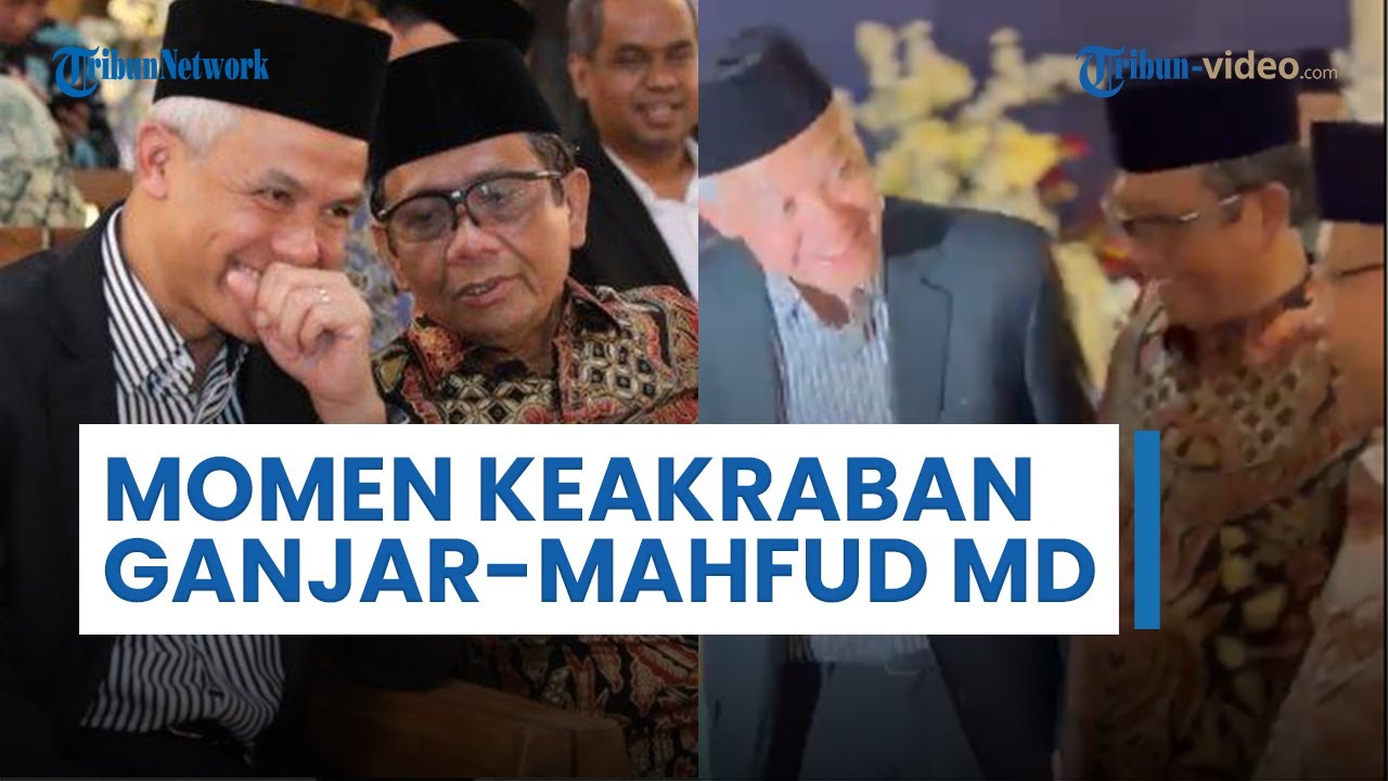 Momen Keakraban Ganjar Pranowo dan Mahfud MD di Pondok Pesantren Khas ... Momen Keakraban Ganjar Pranowo dan Mahfud MD di Pondok Pesantren Khas ...