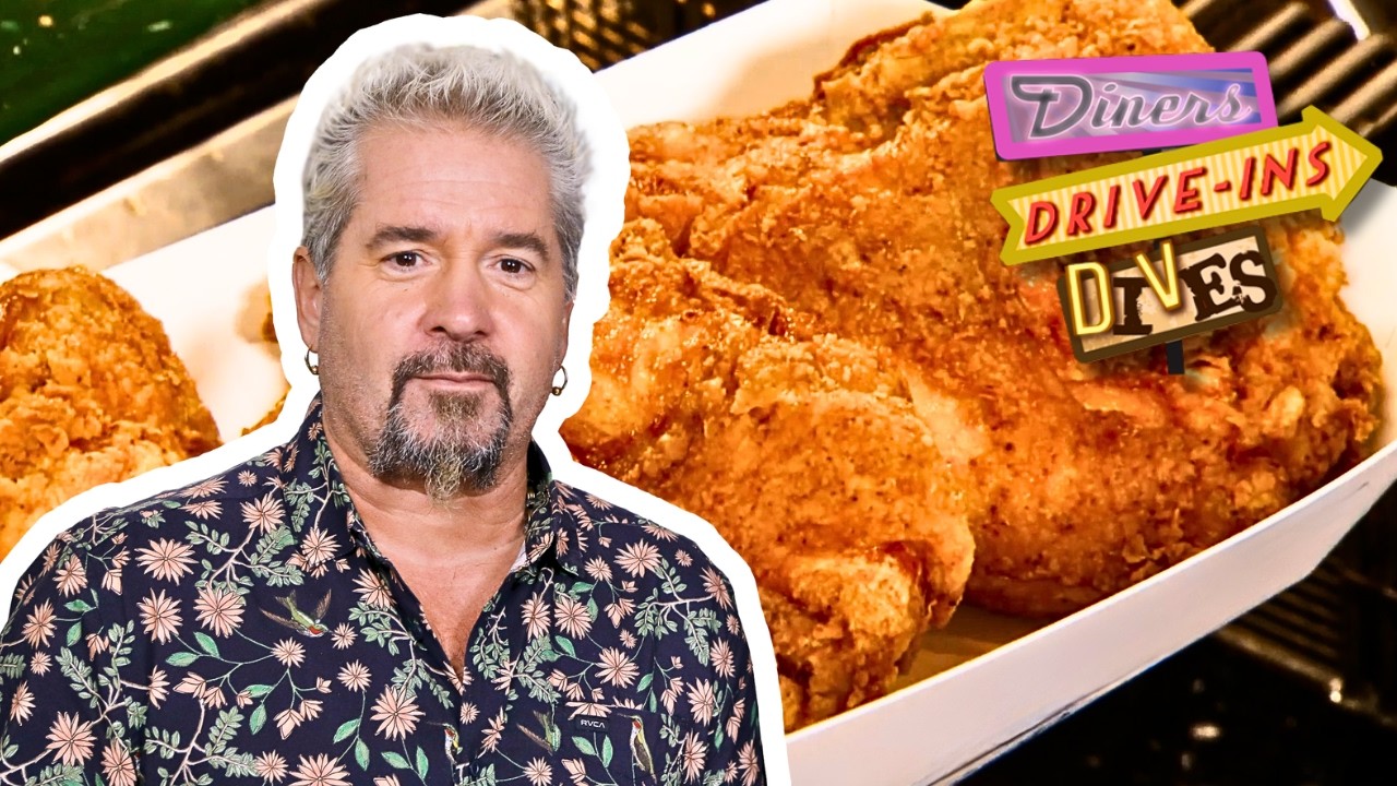 Guy Fieri Devours Fried Chicken in Oklahoma 🍗 | Diners, Drive-Ins and Dives | Food Network
