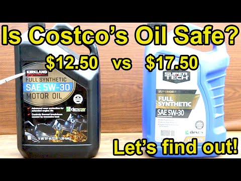 Is Costco's Kirkland Motor Oil Safe for Your Car? Let's find out! SuperTech Synthetic vs Kirkland