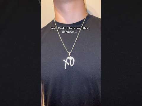 The Weeknd XO Necklace ❤️🔥 #theweeknd #xotwod #viralshorts