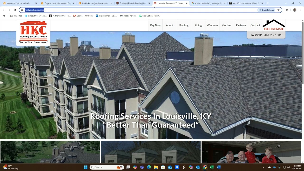 Phoenix Roofing   Website review