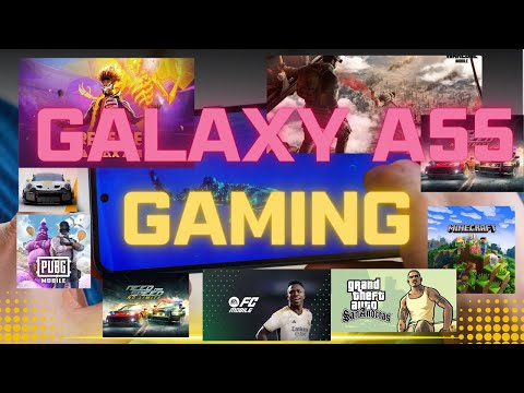 Does Galaxy A55 qualify for Gaming? | FPS TEST | 7 Games |