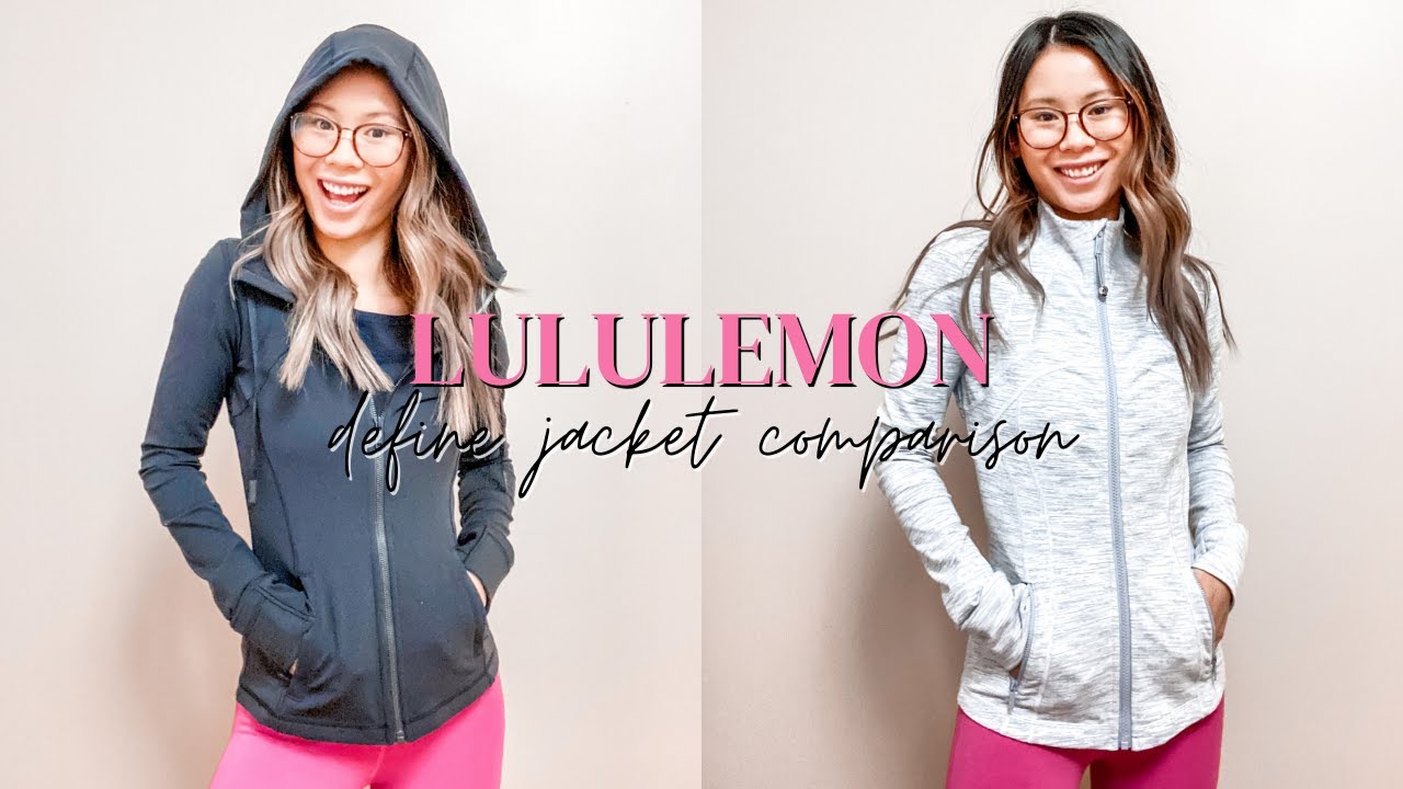 LULULEMON DEFINE JACKET COMPARISON | Luon vs Nulu? Which One Is Better? | Explained from an Educator