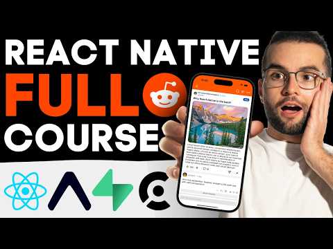 Build a Full Stack mobile app in just 8 Hours (React Native, Expo, Clerk, Supabase)
