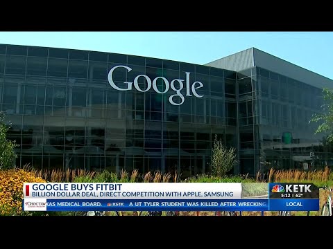 One big step: Google buys Fitbit for $2.1 billion