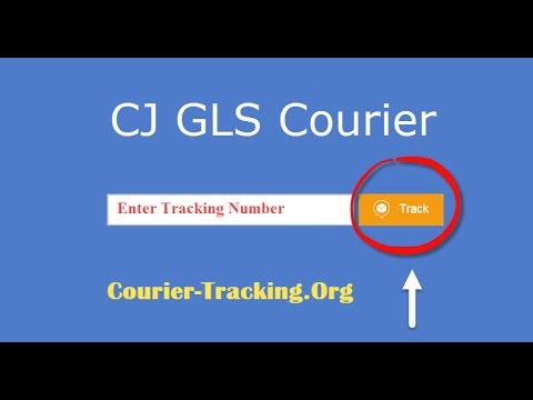CJ GLS Courier Tracking Guide