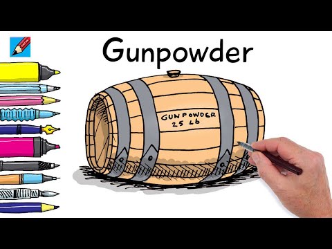 How to Draw a Barrel of Gunpowder Real Easy – Shoo Rayner
