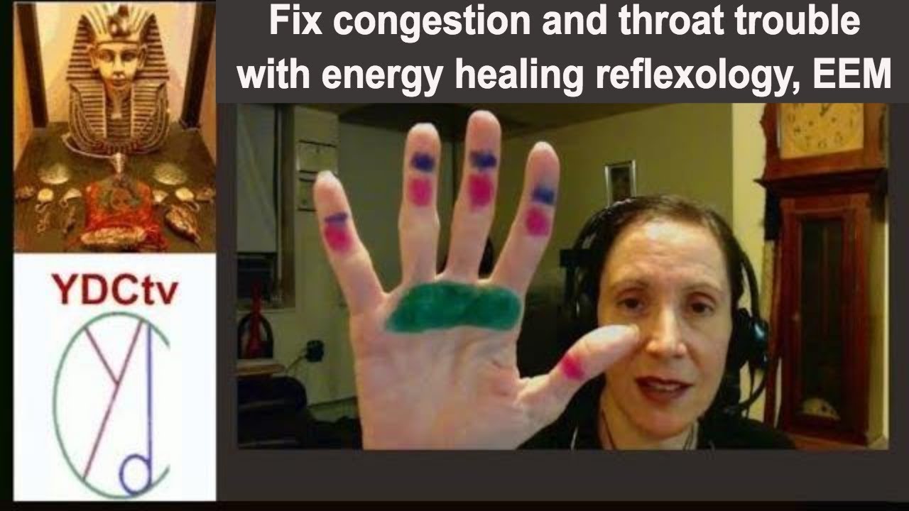 How to energy heal respiratory issues with reflexology or EEM 🖐