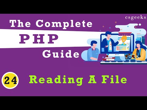 Learn PHP Tutorial 24 Reading A File - Mind Luster