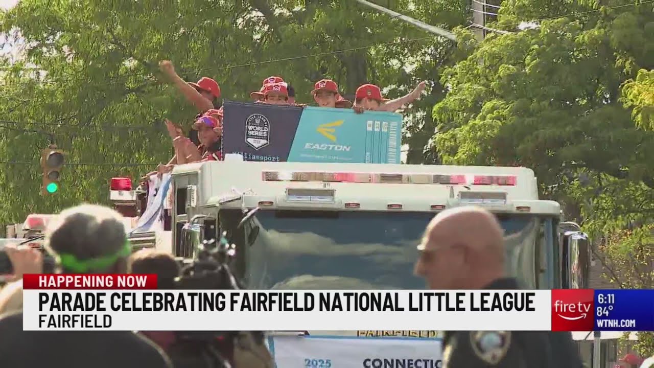 Community welcomes back Fairfield National Little League team after historic world series run