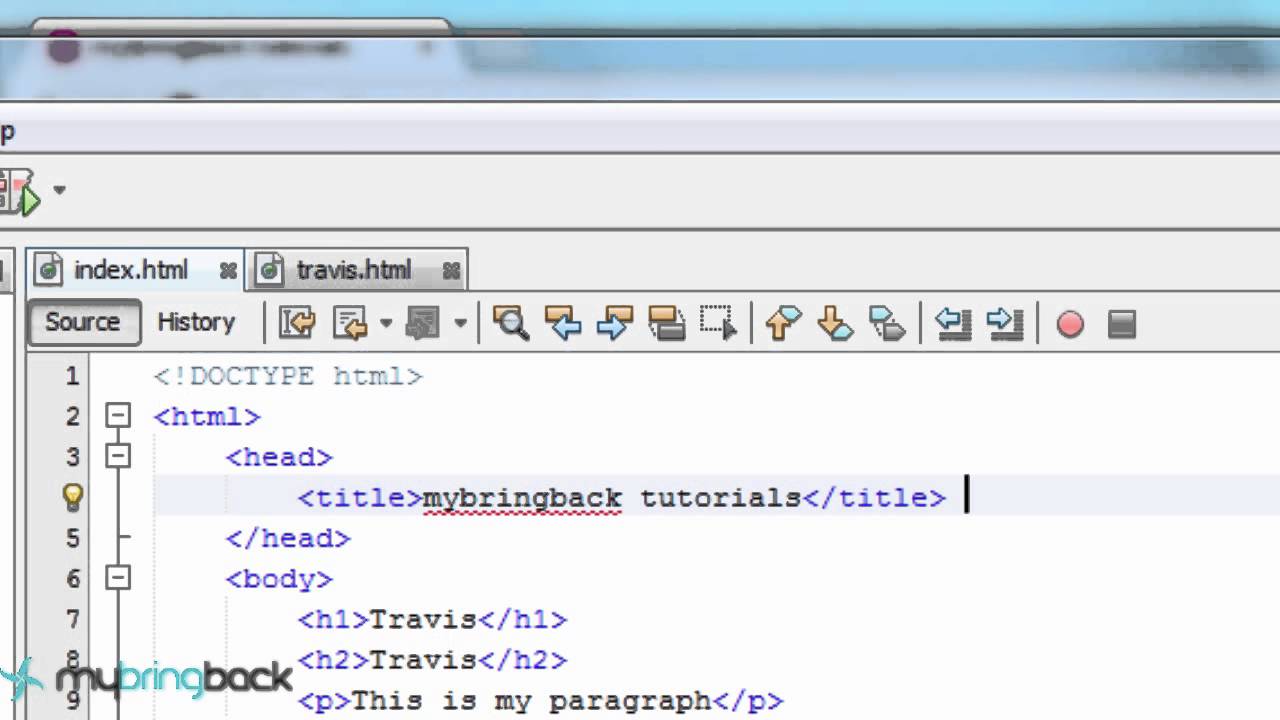 HTML and CSS Tutorials 3 : head, footer, titles, and link elements