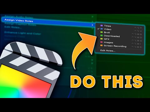 Game-Changing Shortcut Trick for Assigning Roles in FCP!