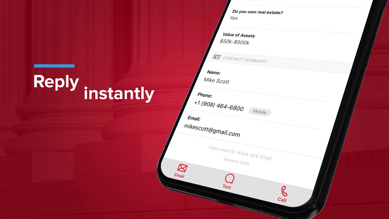 Leads Manager App | Martindale Hubbell