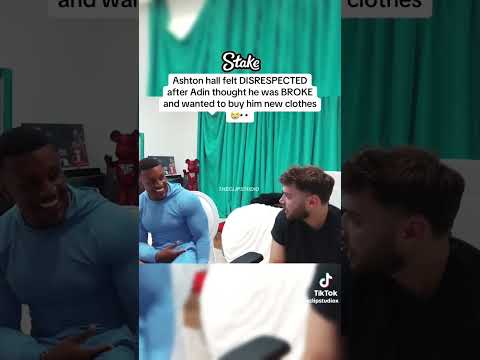 Ashton Hall felt disrespected by Adin Ross...#adinross #streamer