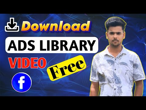 How to download facebook ads library video free || Ads library video for Facebook ads 🚀 || #metaads