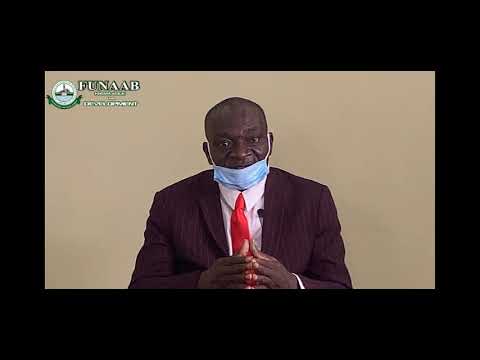 FUNAAB 2019/2020 ORIENTATION PROGRAMME - WELCOME ADDRESS
