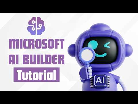 Microsoft AI Builder Tutorial for Beginners | Power Automate Workflow Integration