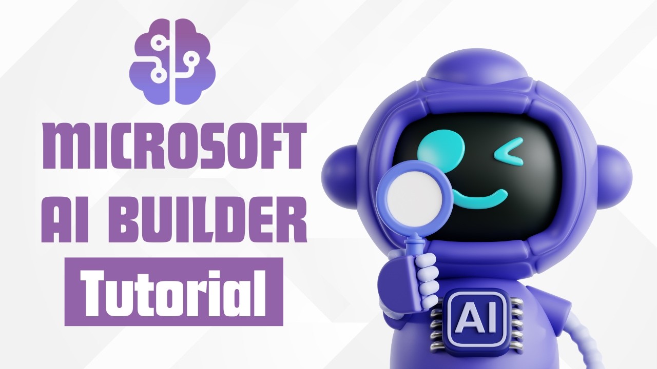 Microsoft AI Builder Tutorial for Beginners | Power Automate Workflow Integration