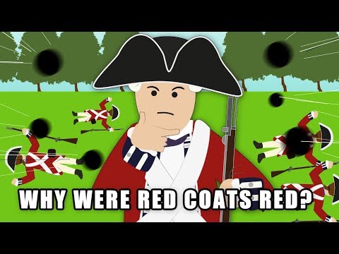 Why were Red Coats red?
