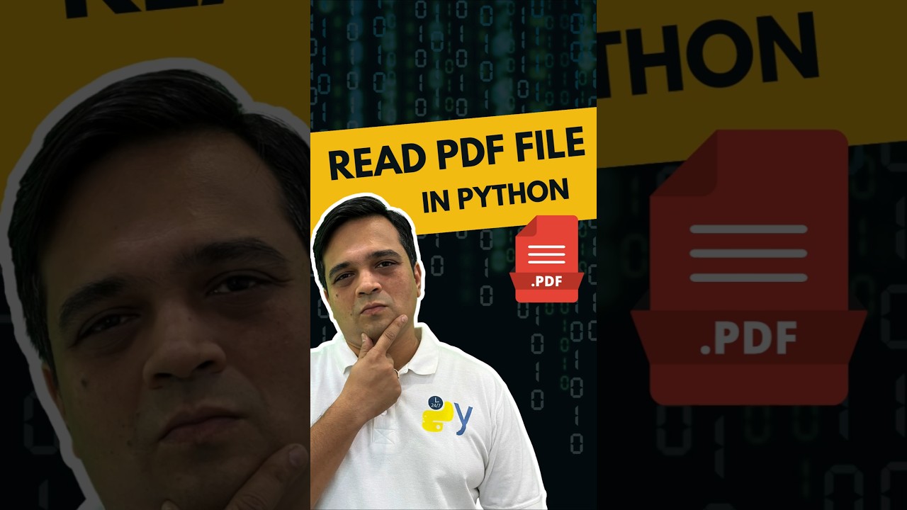 How to read pdf file in python #python #django #protips #memes #skill #code #tips #trending #coding
