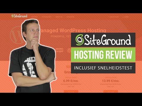 SiteGround Review en Snelheidstest [2022] - WordPress hosting