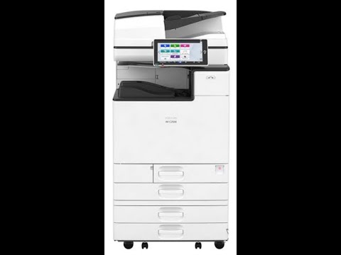 Ricoh mp C3003,C2003,C2011 printer driver installation setup