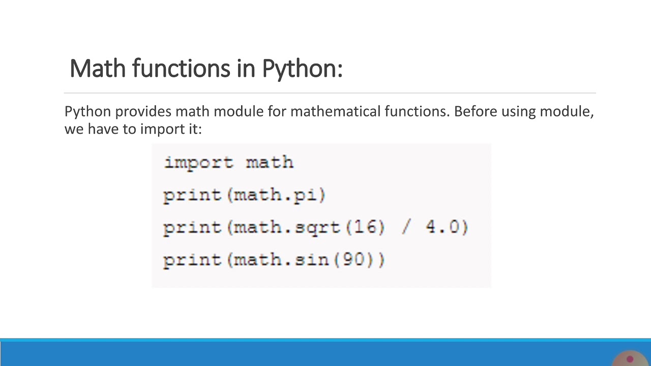 Summer Training Report On Programming With Python