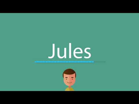 How to say Jules