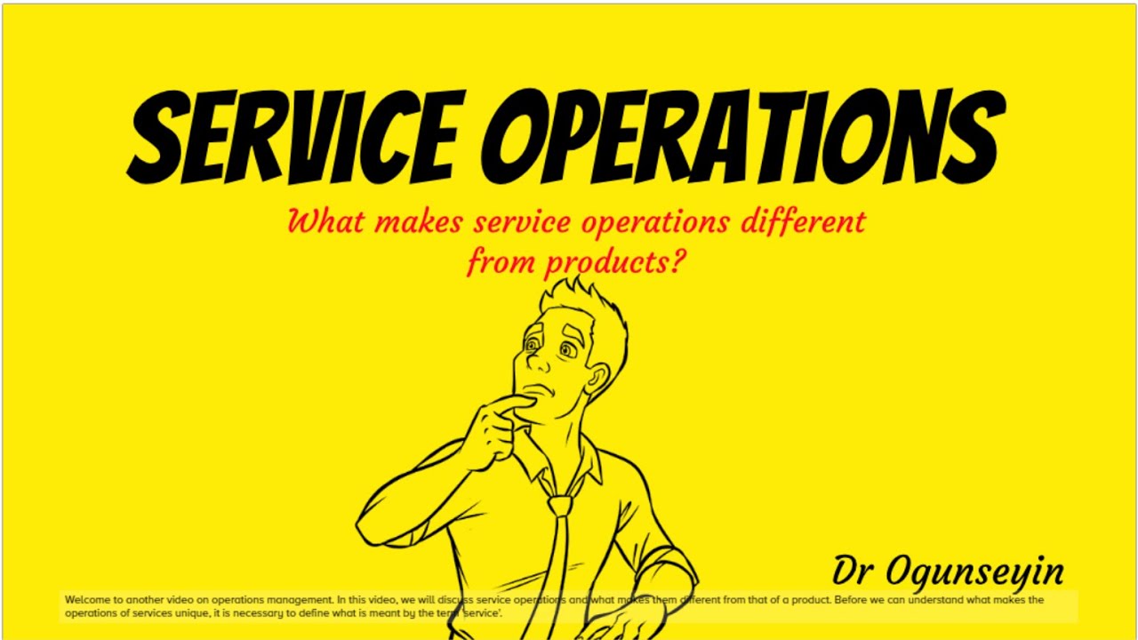 Service Operations