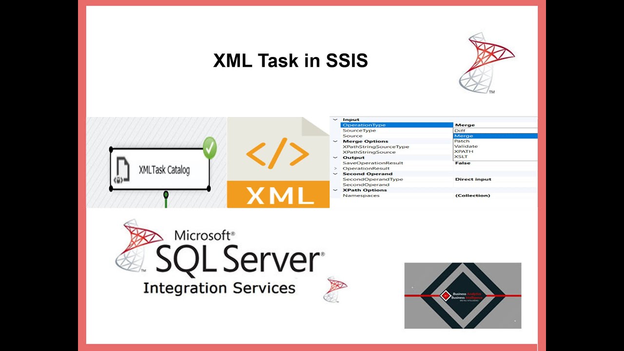 XML Task in SSIS | Merge XML | SSIS XML Processing Example