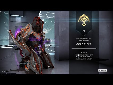 Steam Community :: Video :: Warframe: Mastery Rank 21 Test