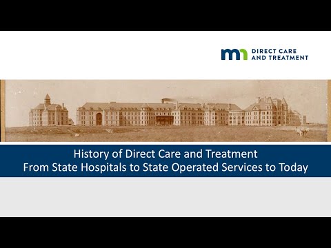 History of Minnesota's State Operated Behavioral Health System