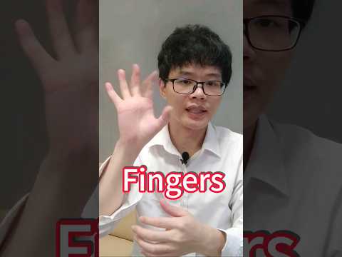 how to say "finger" in Chinese #learnchinese #chinesevocabulary #chineselesson #learn