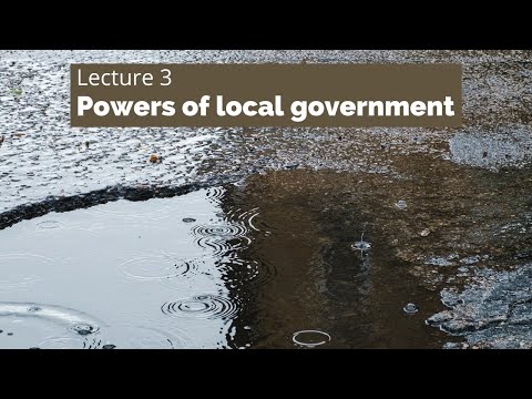 Lecture 3 - Powers of local government in the UK (POLI337 Week 3)